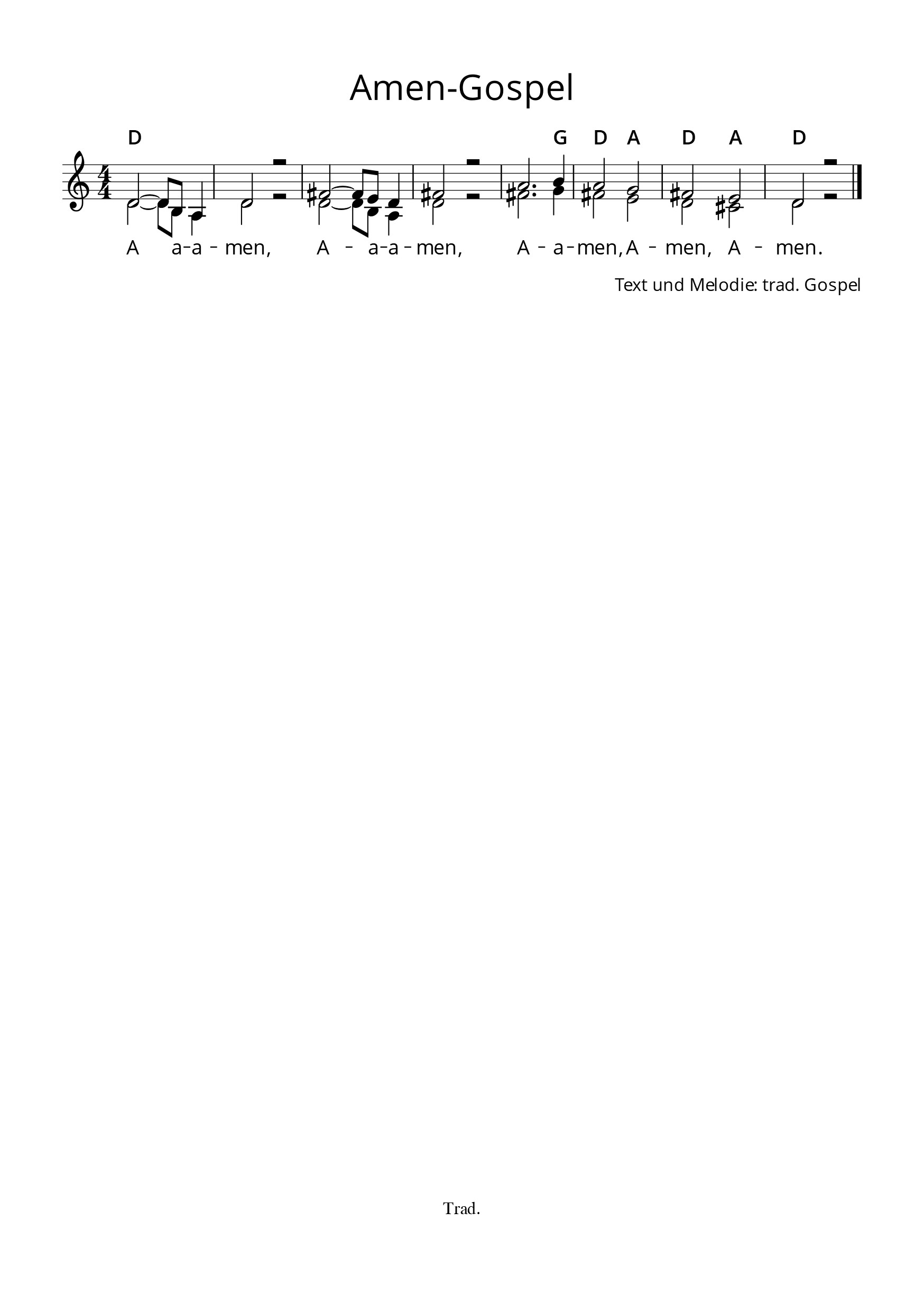 Amen-Gospel - Zukunftsmusik